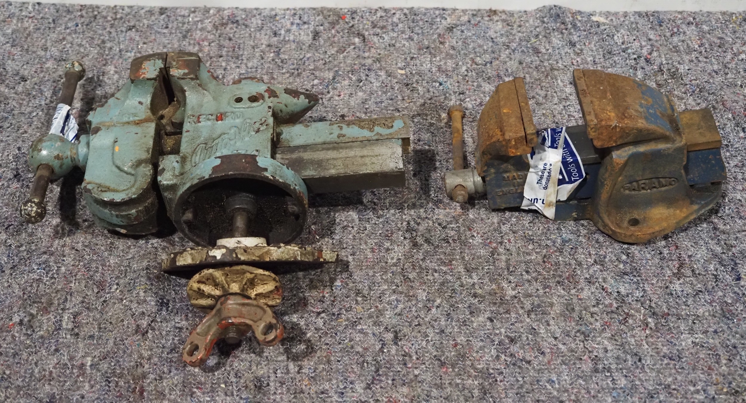 Record autovice 74 and Paramo No.1 vice