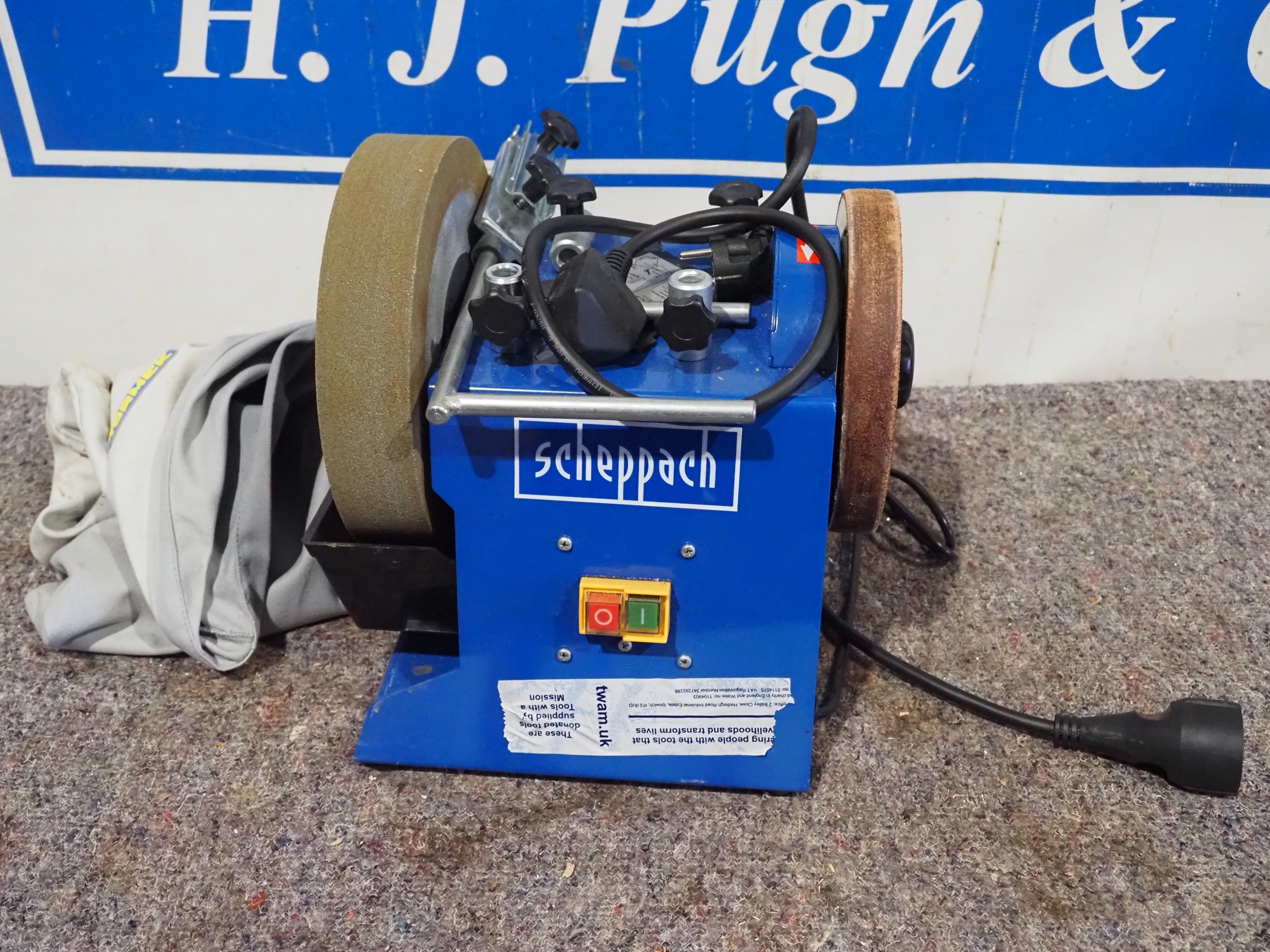 Scheppach Tiger 2500 sharpening stone