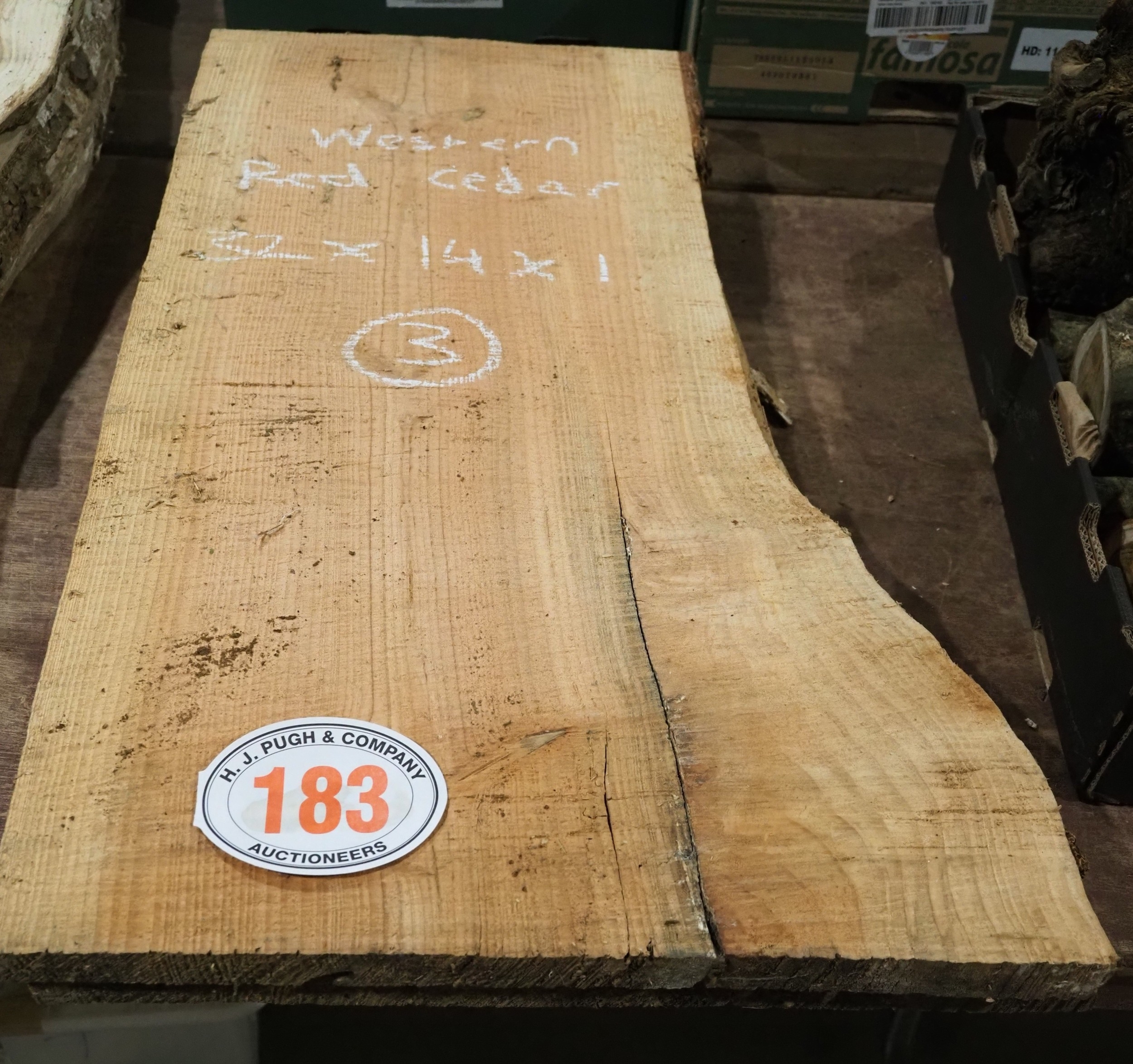 Western Red Cedar 32"x14"x1" - 3