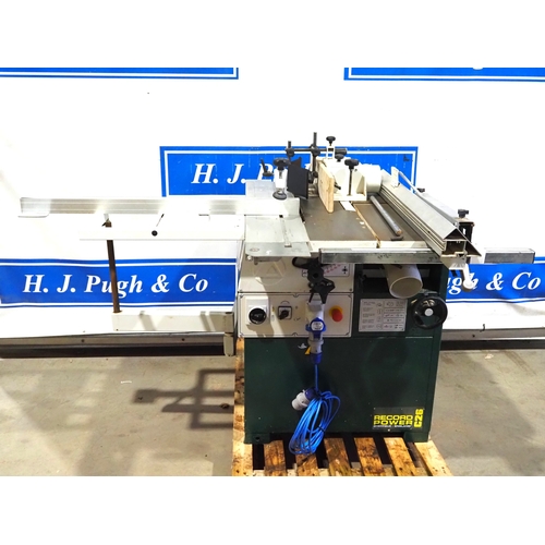 Record Power C26 combination machine with 10" planer/thicknesser, 10 ...
