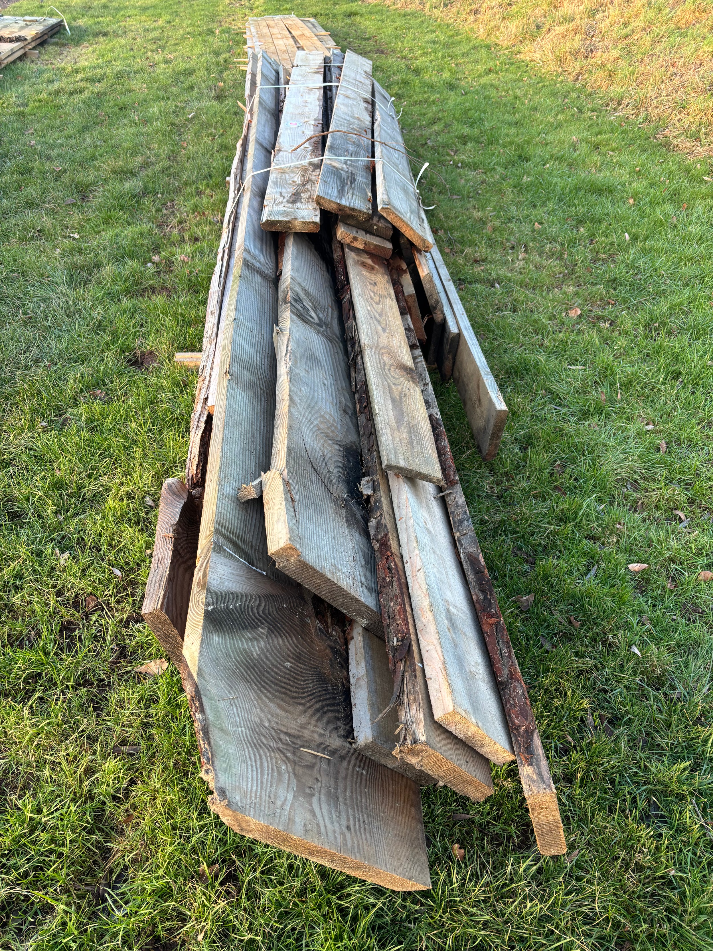 Mixed softwood timbers average 4.8m