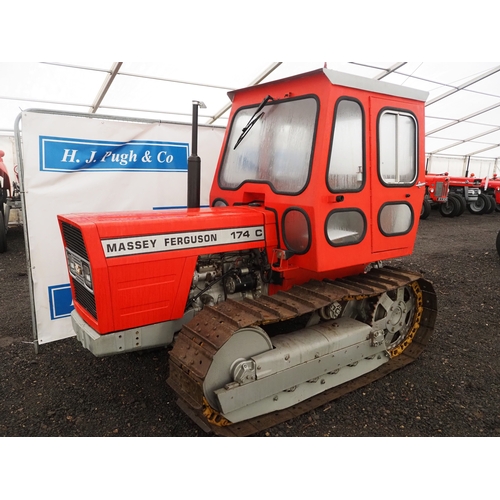 Massey Ferguson 174C crawler tractor. C1970. Diesel. Runs and drives ...