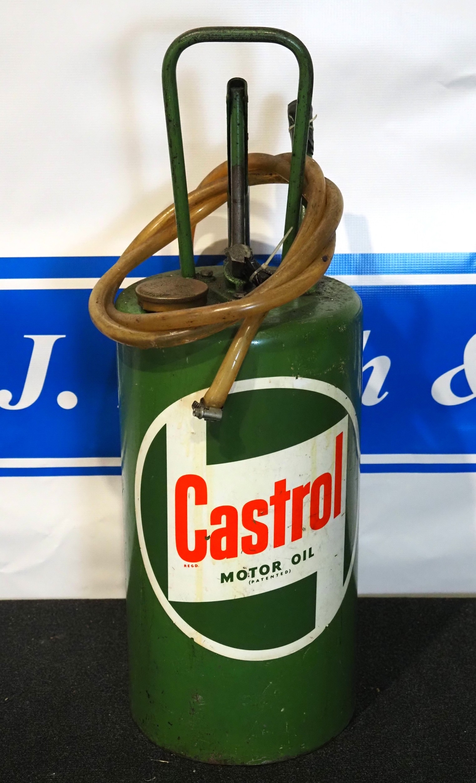 Castrol Motor Oil forecourt dispenser