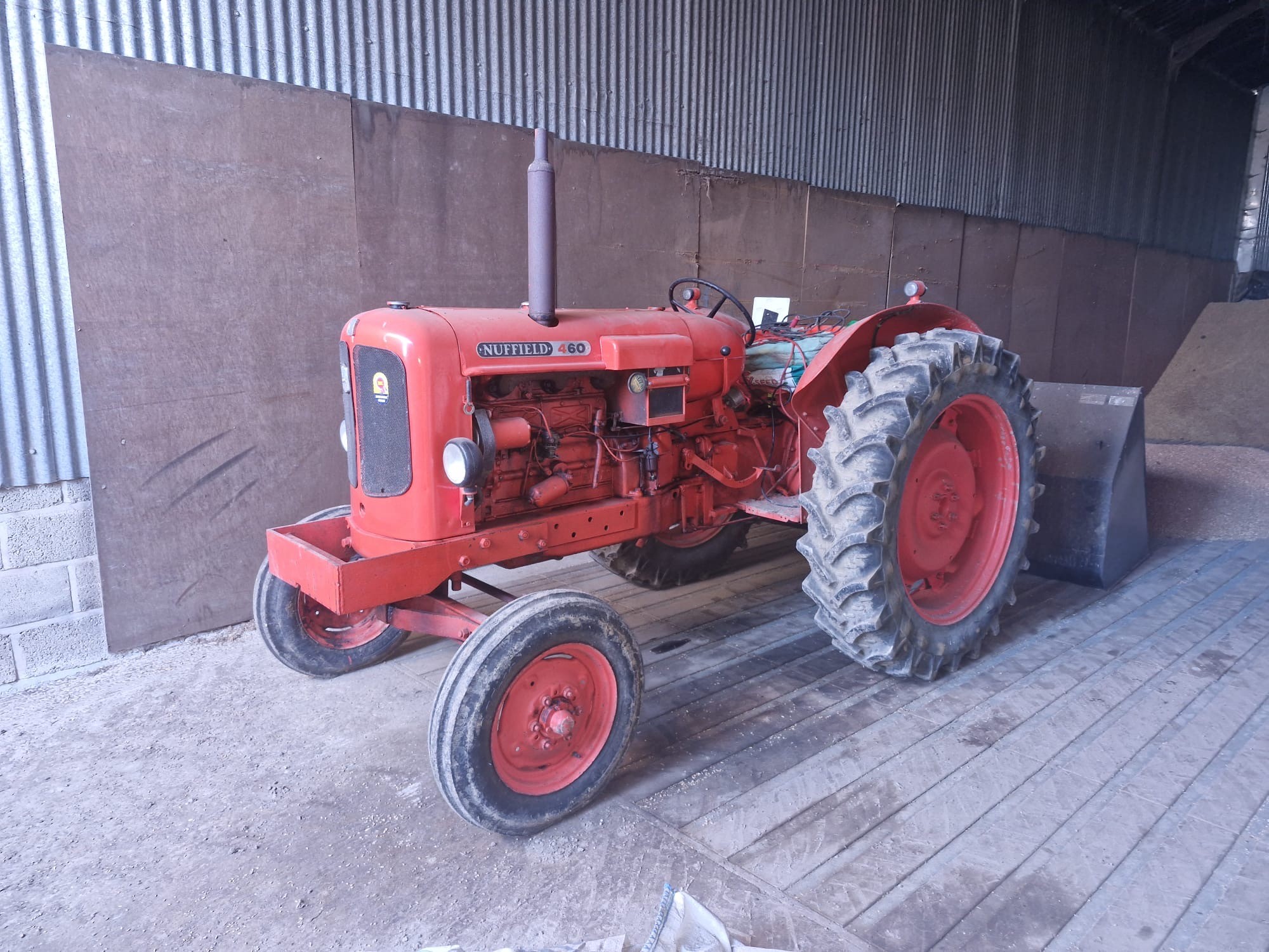 Nuffield 460 tractor. Runs and drives, in good working order. Used ...