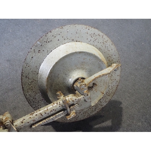 Ferguson two furrow disc plough. Type P-AO-21. S/n 19290. C/w Skimmers ...