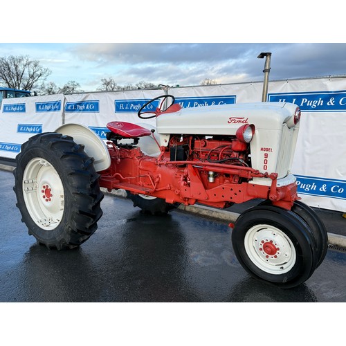 Ford Model 900 tricycle tractor. Petrol. Runs and drives. Fitted with ...