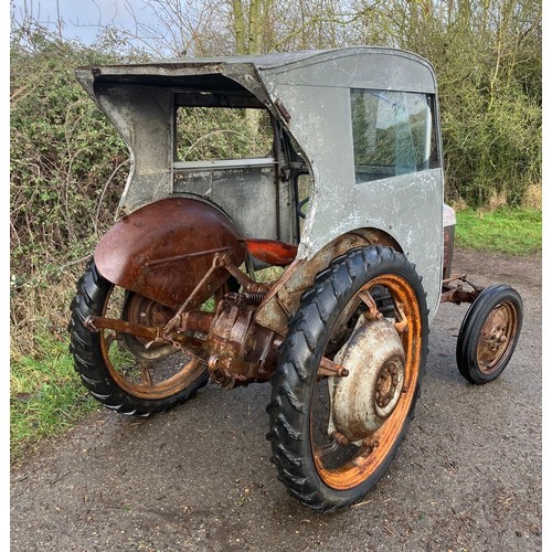 Ferguson TEA20 tractor, 1950. With Scottish Aviation cab and cyclops ...