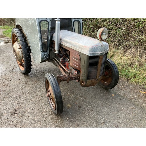 Ferguson TEA20 tractor, 1950. With Scottish Aviation cab and cyclops ...