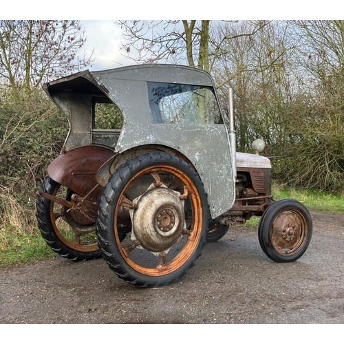 Ferguson TEA20 tractor, 1950. With Scottish Aviation cab and cyclops ...