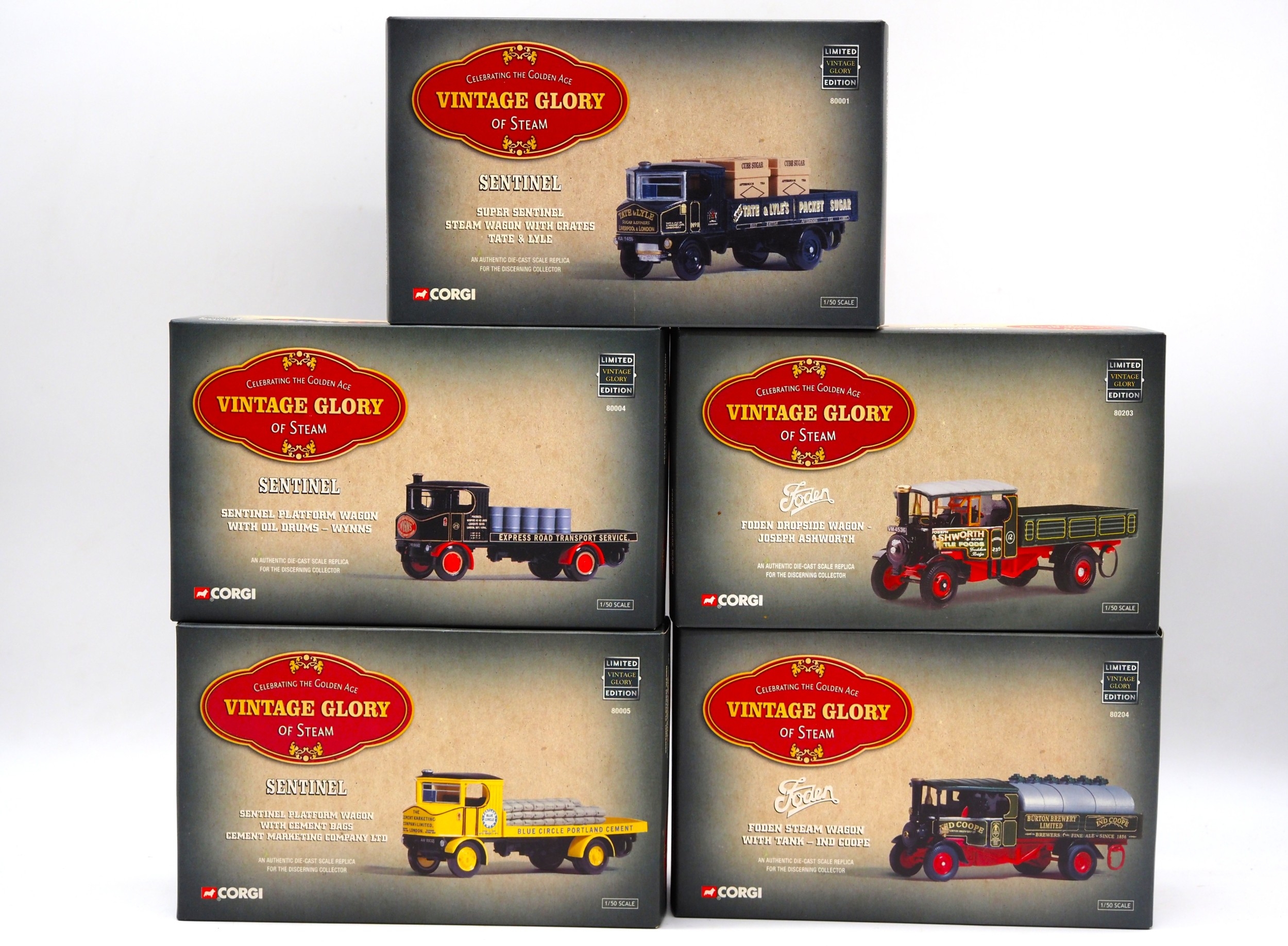 Corgi Vintage Glory boxed lorry models to include Sentinel and Foden - 5