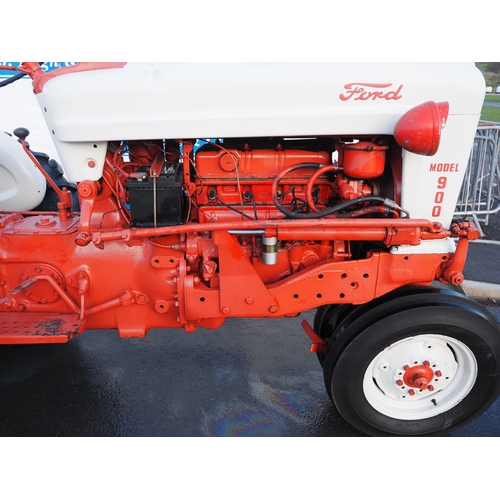 Ford Model 900 tricycle tractor. Petrol. Runs and drives. Fitted with ...