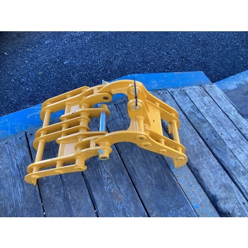 Five finger mini grapple for mini excavator, unused