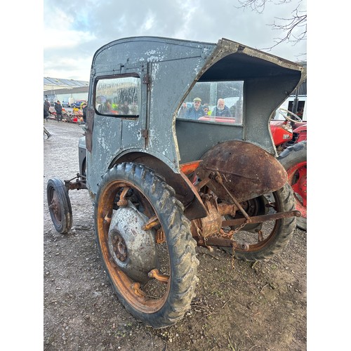 Ferguson TEA20 tractor, 1950. With Scottish Aviation cab and cyclops ...