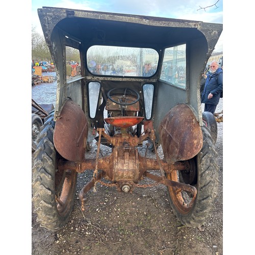 Ferguson TEA20 tractor, 1950. With Scottish Aviation cab and cyclops ...