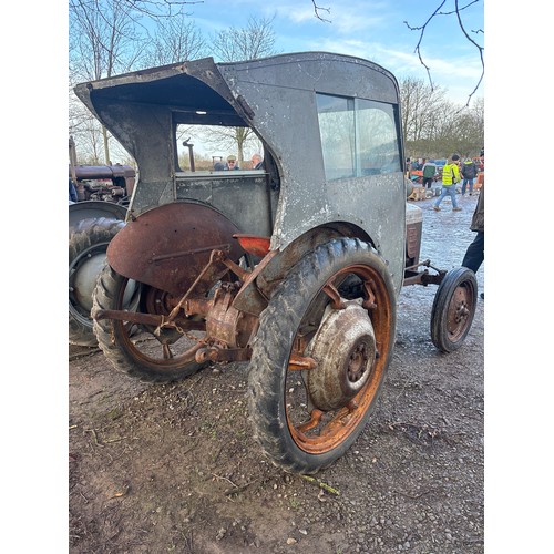 Ferguson TEA20 tractor, 1950. With Scottish Aviation cab and cyclops ...
