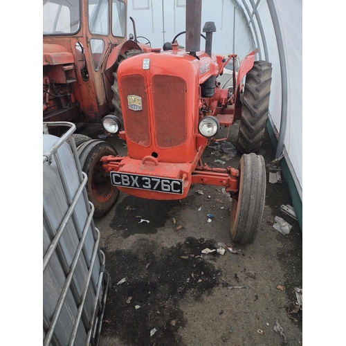 Nuffield 10/42 tractor. Runs and drives well. Brakes need attention ...
