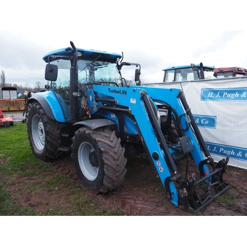 Landini Power Mondial 115 tractor. Showing 4453 hours. Fitted with ...