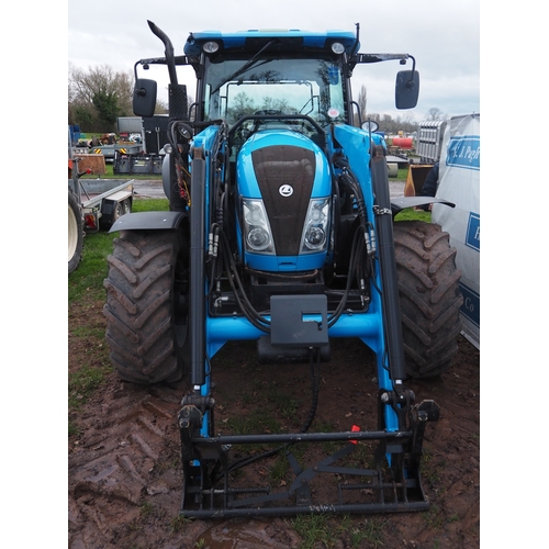 Landini Power Mondial 115 tractor. Showing 4453 hours. Fitted with ...