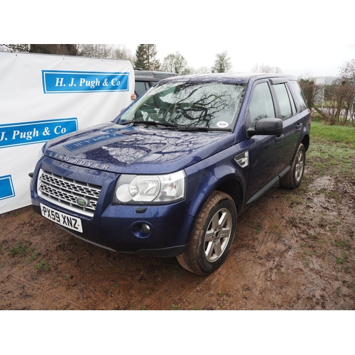 Land Rover Freelander GS TD4.E, 2009. MOT until 14/12/26. Reg. PX59 XNZ ...