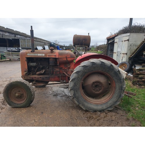 Nuffield Model 342 tractor, 1961. Serial no. 33. Non runner. Key in office