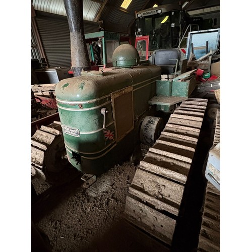 Fowler Mark VF crawler tractor. Starts and runs well. In good working ...