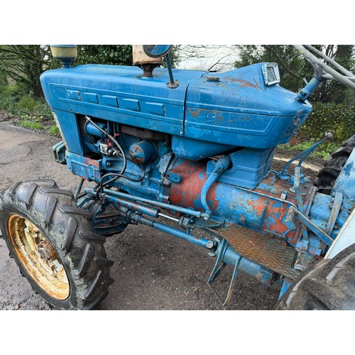 Roadless Ploughmaster 65 tractor. In good order. Reg DSX 424C. V5 and key