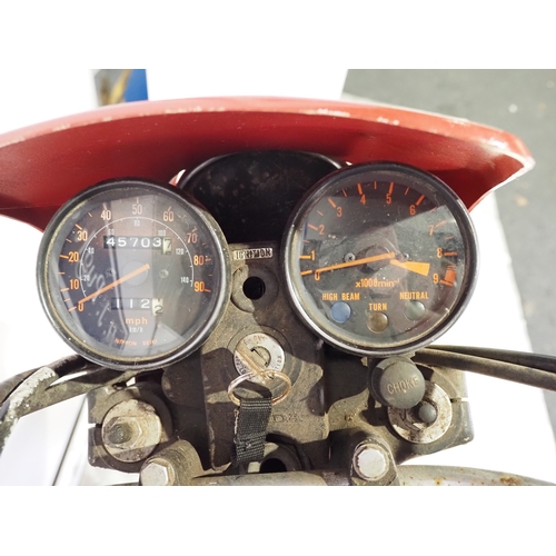 Honda XL250R motorcycle. 1982. 249cc Frame No. MD03-5003334 Engine No ...