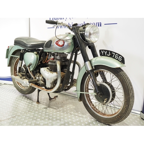 BSA A7 Shooting Star motorcycle project. 1961. 500cc Frame No. GA717099 ...