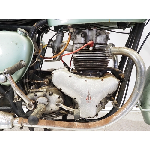 BSA A7 Shooting Star motorcycle project. 1961. 500cc Frame No. GA717099 ...