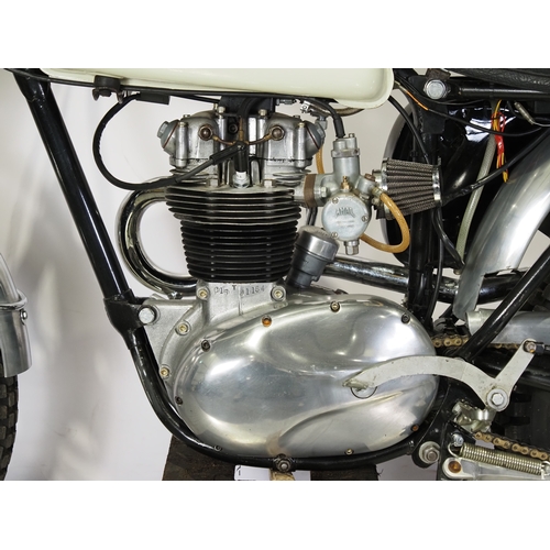 BSA C15T competition trials bike. Frame No. C15S 2844 Engine No. C15T ...