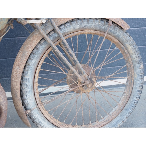 AJS Big Port motorcycle project. 1931. Frame No. 123708 Engine No. M12 ...
