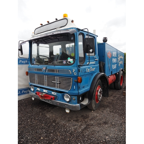 AEC Mercury lorry. 1969. Runs and drives. fitted with AEC 505 engine ...