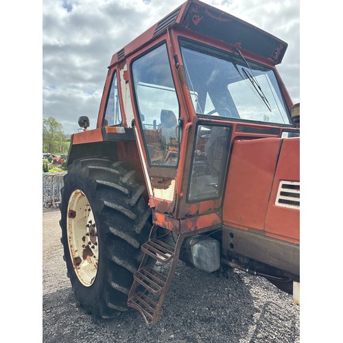 Fiat 1180 tractor. Reg. VAC 837X. Key in office