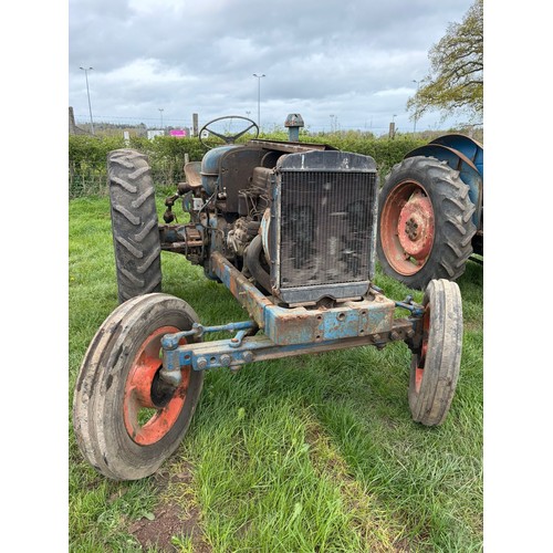 Fordson Major New Performance tractor. Vendor states runs and drives