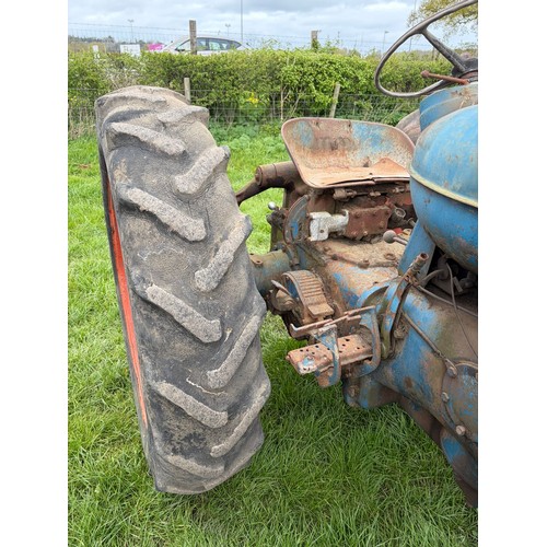 Fordson Major New Performance tractor. Vendor states runs and drives