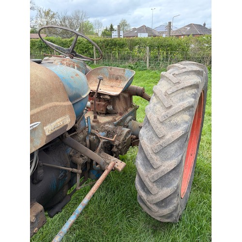 Fordson Major New Performance tractor. Vendor states runs and drives
