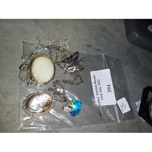 Job Lot Jewellery, Purse Pendant, Cameo Plus Others