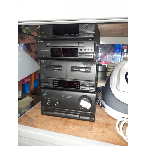 Sony Mini Hi-fi Component System MHC-3800 Untested