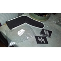 2 SS German Cloth Badges Plus 2 Shoulder Lapels