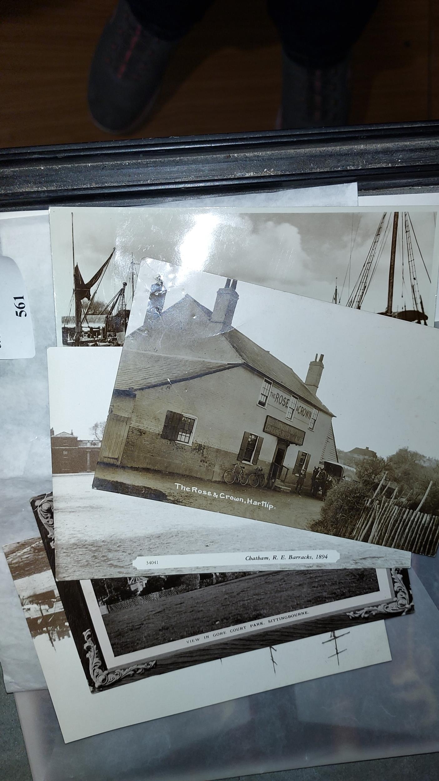 Vintage Post Cards Of Kent Including Chatham Barracks