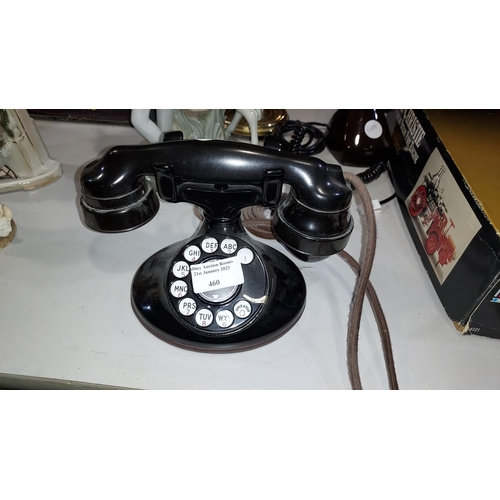 Vintage Converted Western Electric Dial Up Telephone With Some Restoration