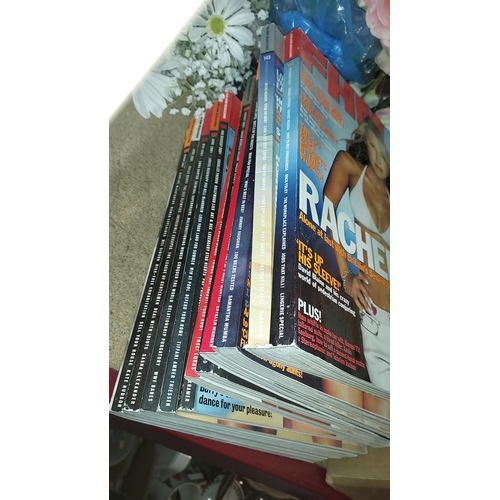 Selection Of Fhm Magazines From 2001