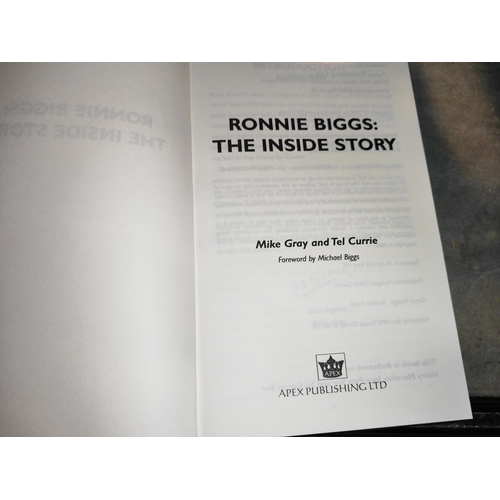 Ronnie Biggs Book (Signed First Edition 2009 H/B)