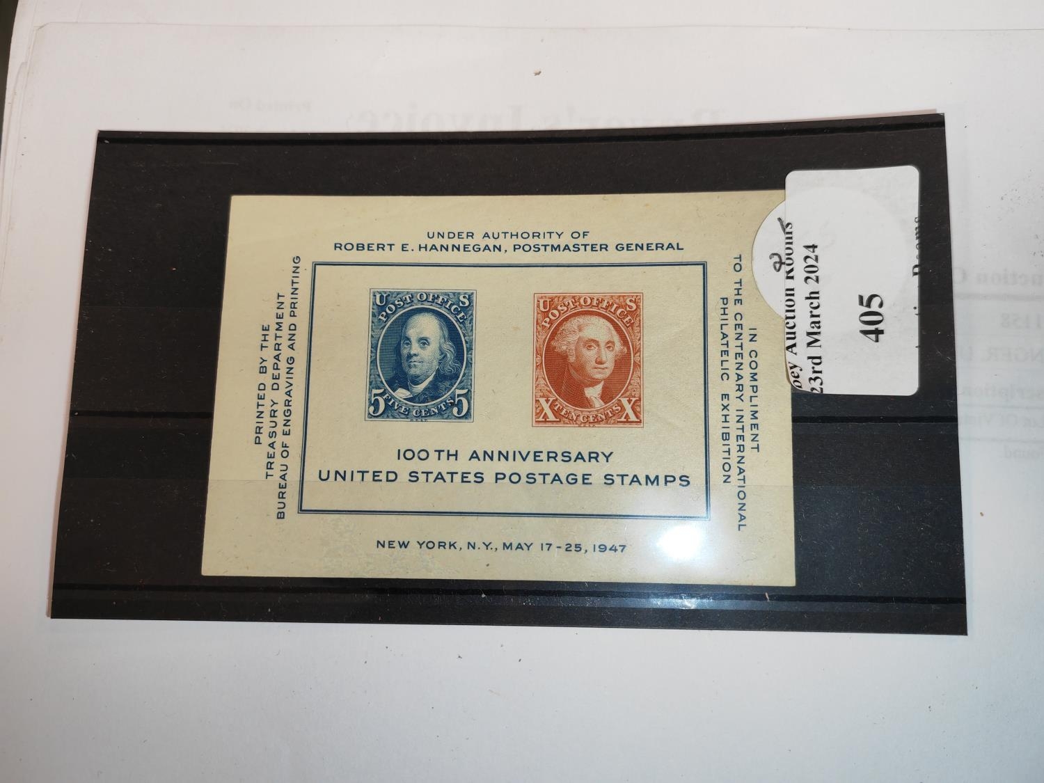 Rare Usa Stamp Set