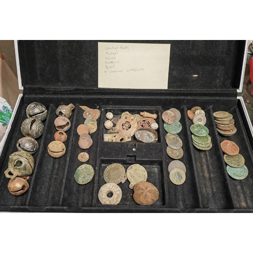 Alluminium Case Of Metal Detecting Finds