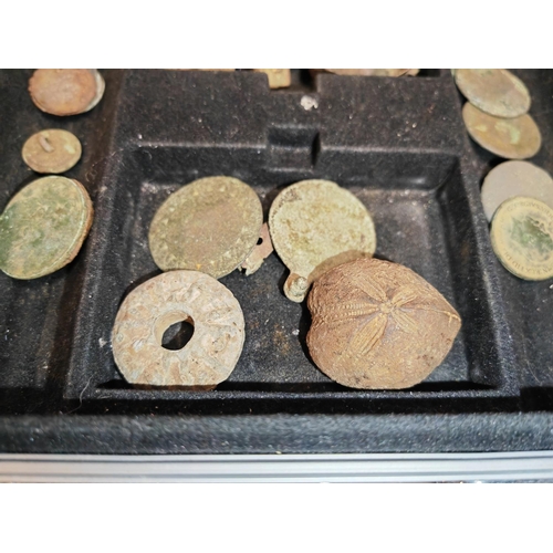 Alluminium Case Of Metal Detecting Finds