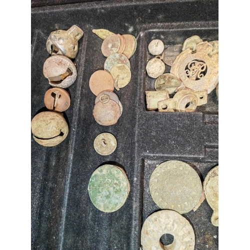 Alluminium Case Of Metal Detecting Finds
