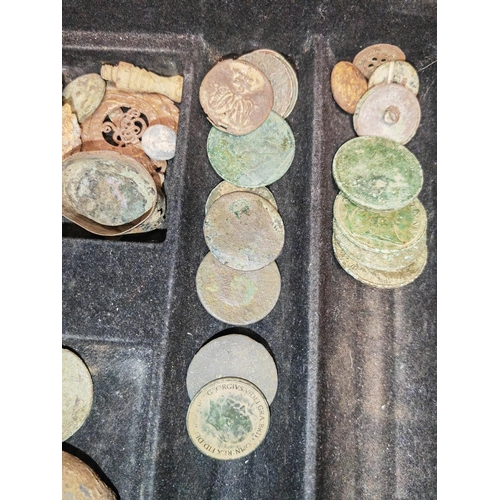 Alluminium Case Of Metal Detecting Finds