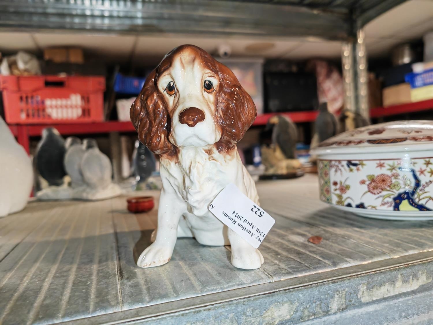 Sylvac Brown And White Spaniel Dog