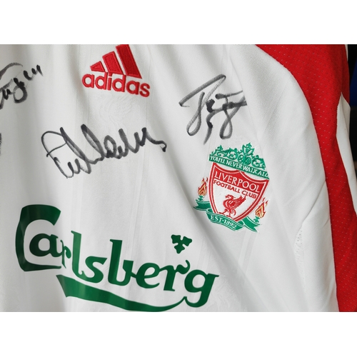 Signed Liverpool Football Shirt